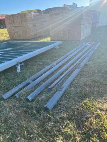 4-10ft and 1-8ft Sections of Cannonball Track