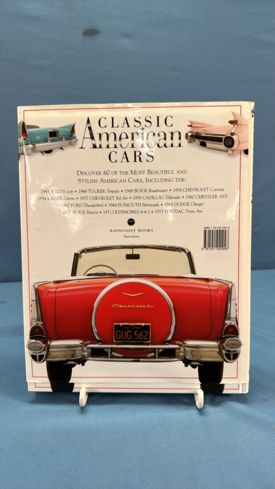 Classic American Cars Hardcover Book