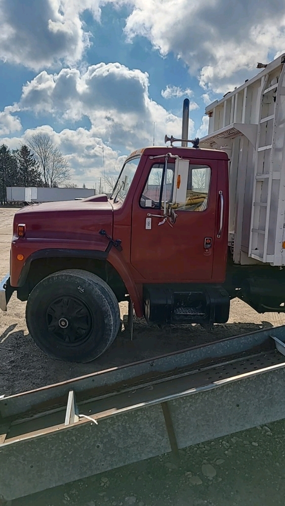 1981 International Tandem Truck w/Dump Box