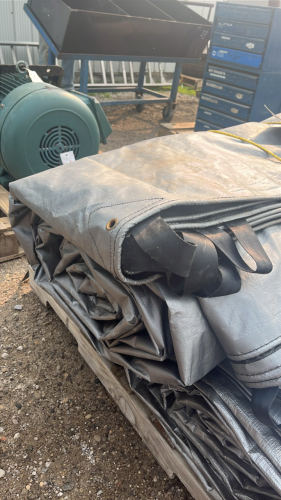 HEAVY 33FT X 48FT BALE TARP