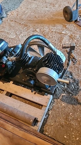 Power Fist Gas 2-Cylinder Air Compressor