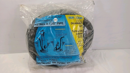 24ft of 1.5in Poly Drain Tubing