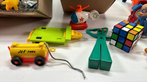 Assorted Plastic Toys