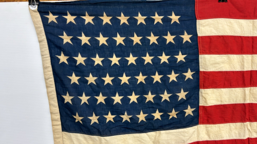 Pre 1959 American Flag -48 Stars -33in x 56in