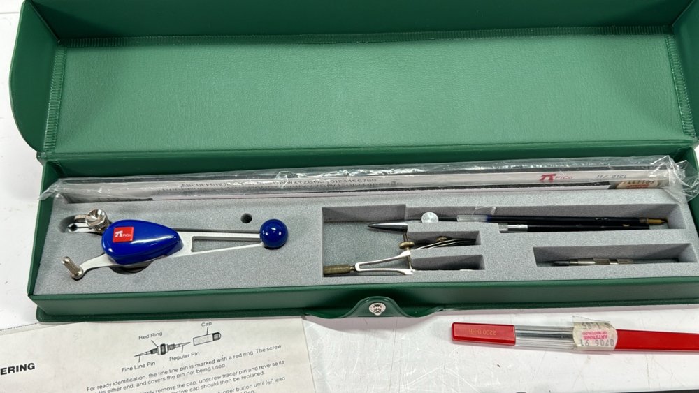 Leroy Lettering Set in Case