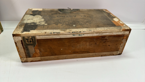 6 Cigar Boxes -See Notes