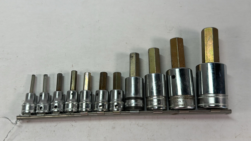 Snap-On 11 Piece Metric Hex Socket Set