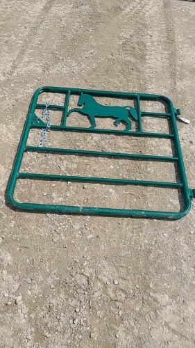 Unused 48 inch gate with horse silhouette
