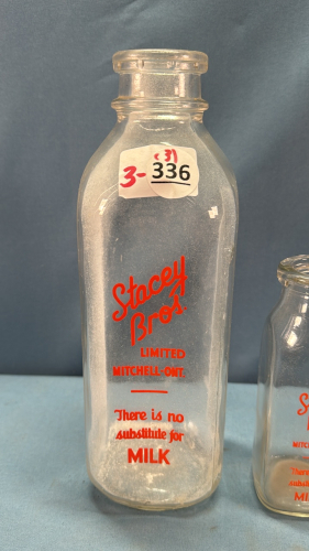 Milk Bottle Lot - See Notes