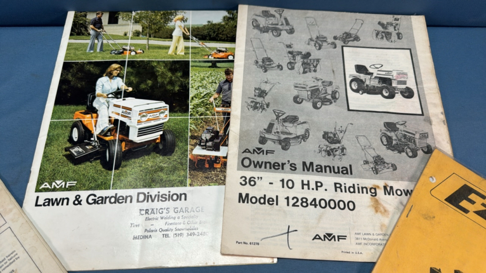 Equipment Manuals - See Notes