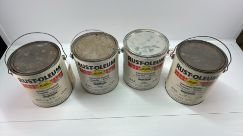 (4) Gallons of Rust-Oleum John Deere Green Paint